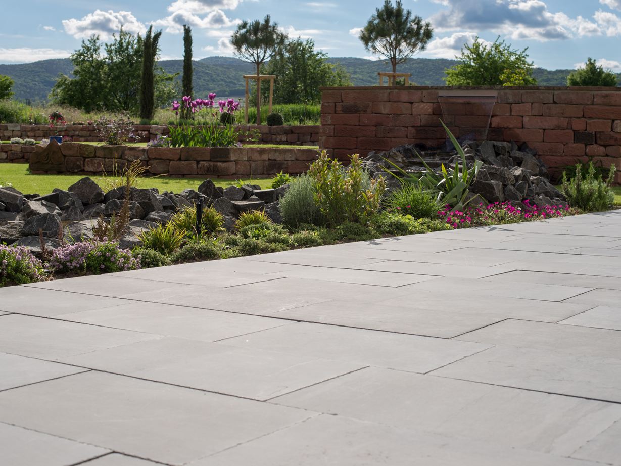 Dalles de jardin en pierre naturelle | stonenaturelle